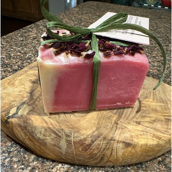 Bath & Body | Sea Salt Rose Bud Soap Chunk | Poshmark